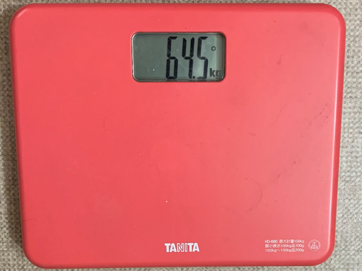 6年ぶりに体重が65kgを切りました！大会に向けて減量中 - パーソナルトレーニングジムENRICH GYM 香芝|奈良県香芝市五位堂